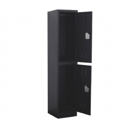 Double Tier Vented Metal Locker - Luoyang Unimax Steel Cabinets